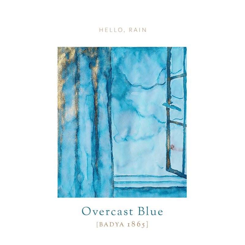Overcast Blue [Badya 1865] - Vinta Inks