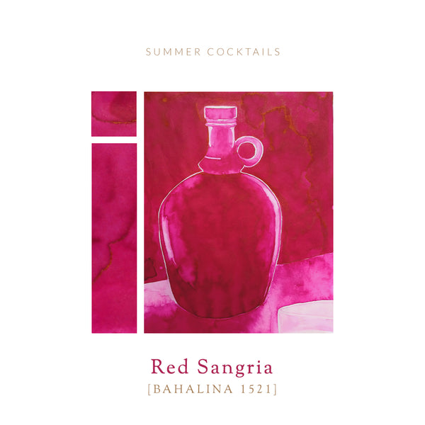 Red Sangria [Bahalina 1521] - Vinta Inks